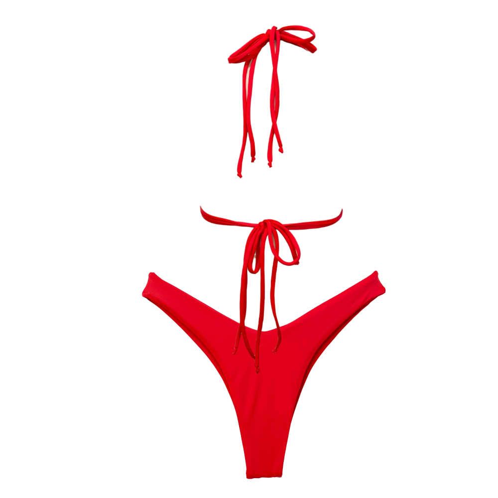 Cherry Red Piper Bundle – FJ SWIM BIKINIS
